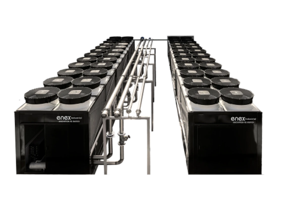 Low Charge Ammonia Chillers Air to Water | Enex Technologies